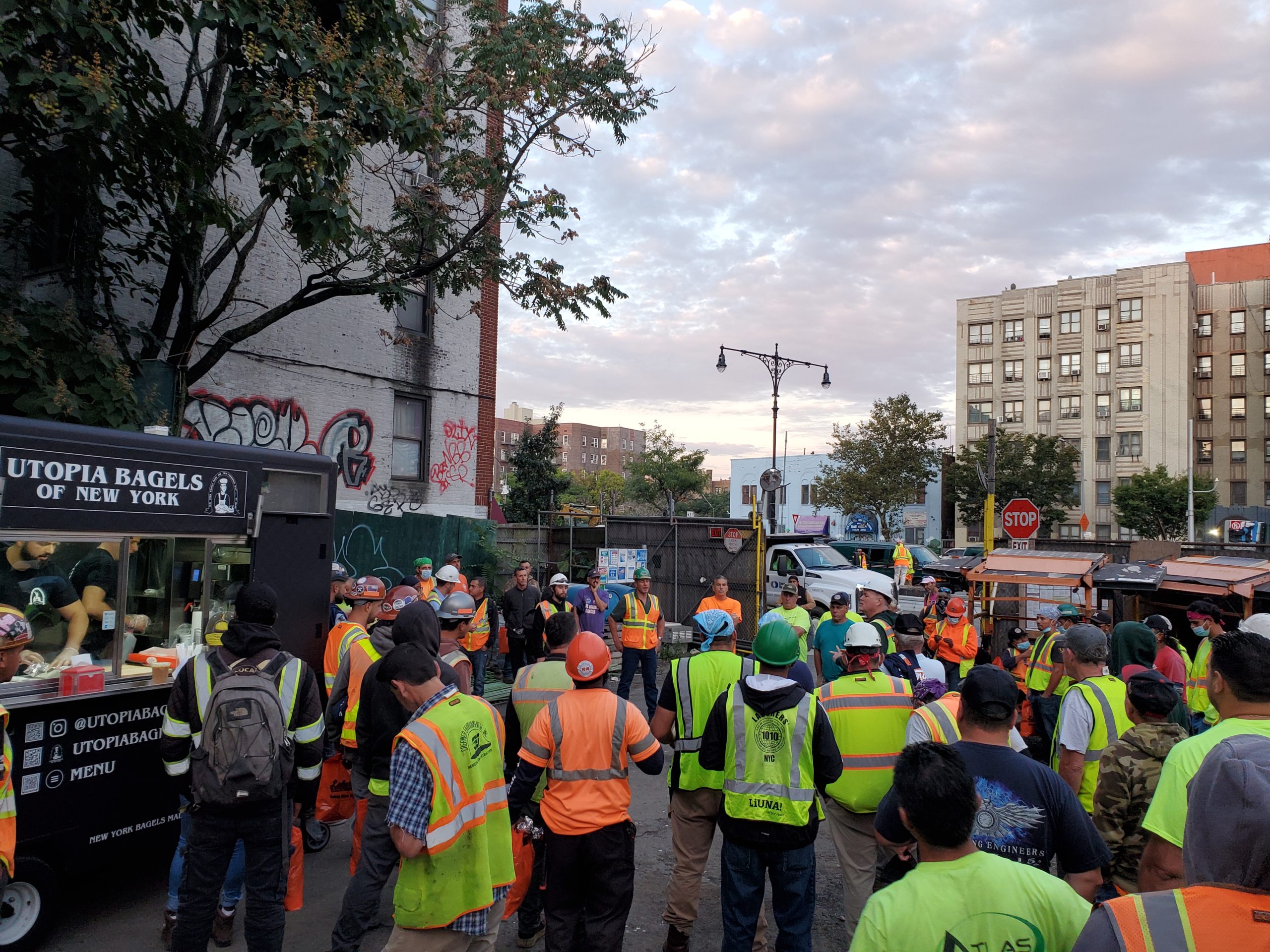 Job Site Visit: Local 1010 and Local 731 - LiUNA!